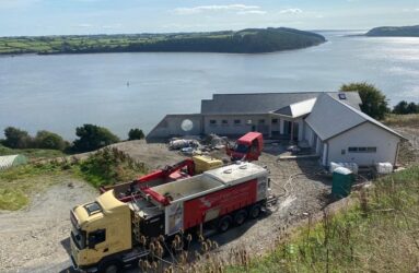 Mobile Screed Factory delivers self levelling screed to stunning ...